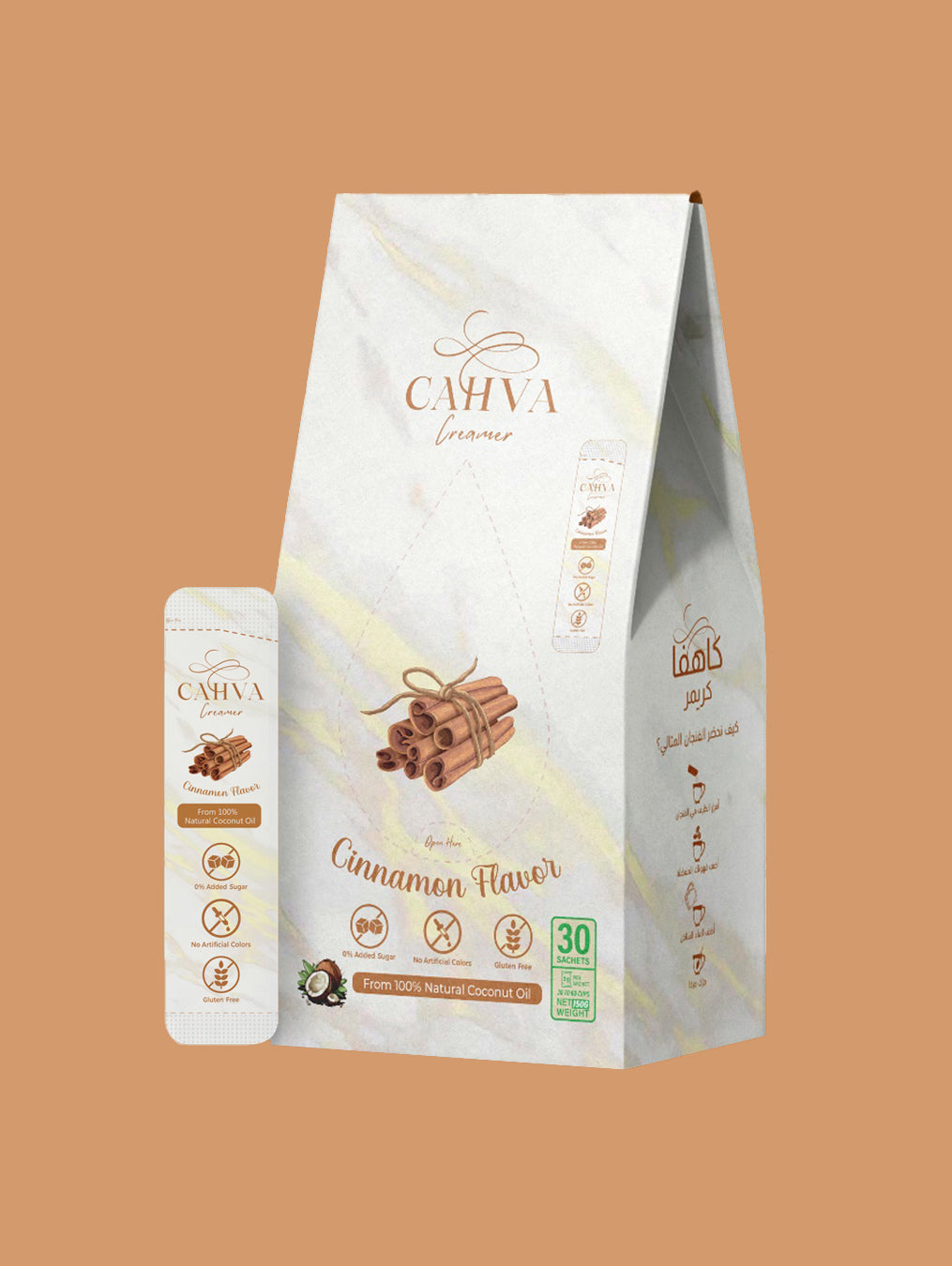 Natural Cinnamon Sachets – Cahva Creamer
